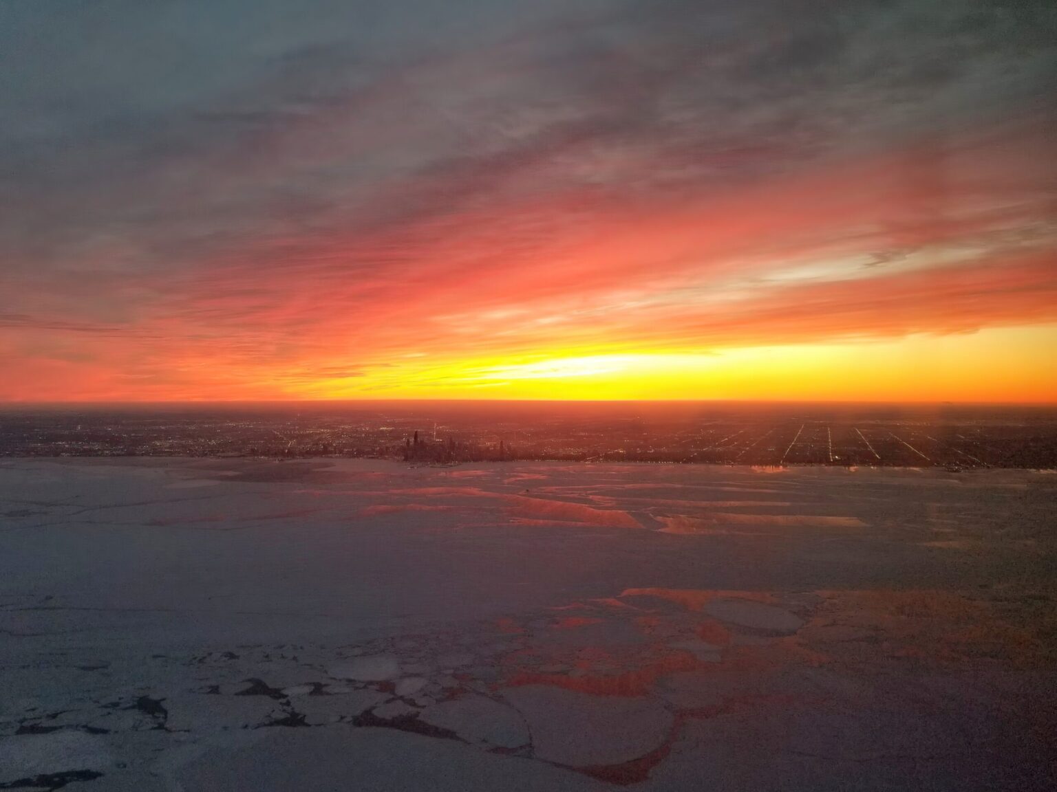 Frozen Sunset - Pixels By Bob